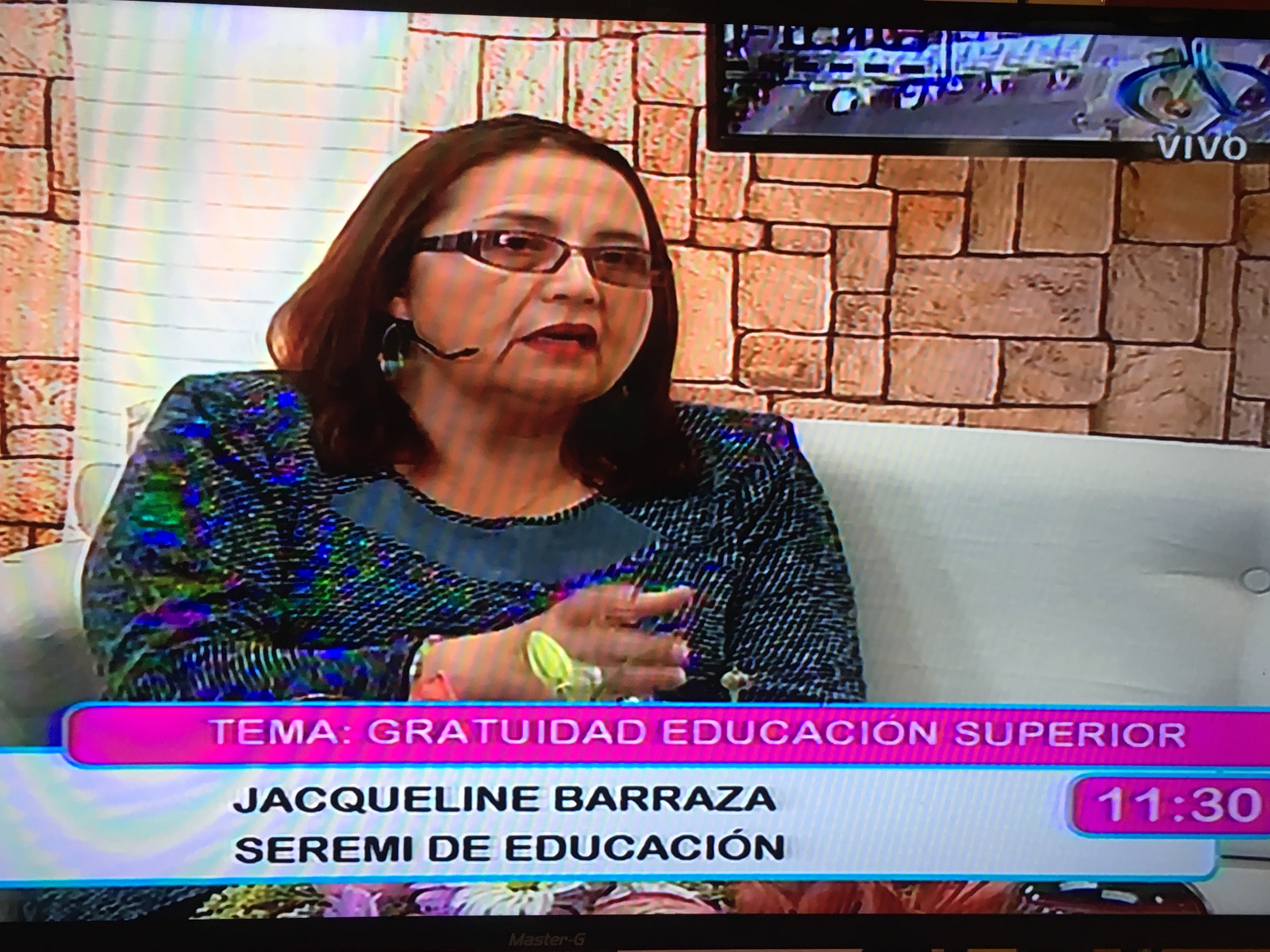 SEREMI JACQUELINE BARRAZA ENTREGA RESULTADOS REGIONALES DE GRATUIDAD ...